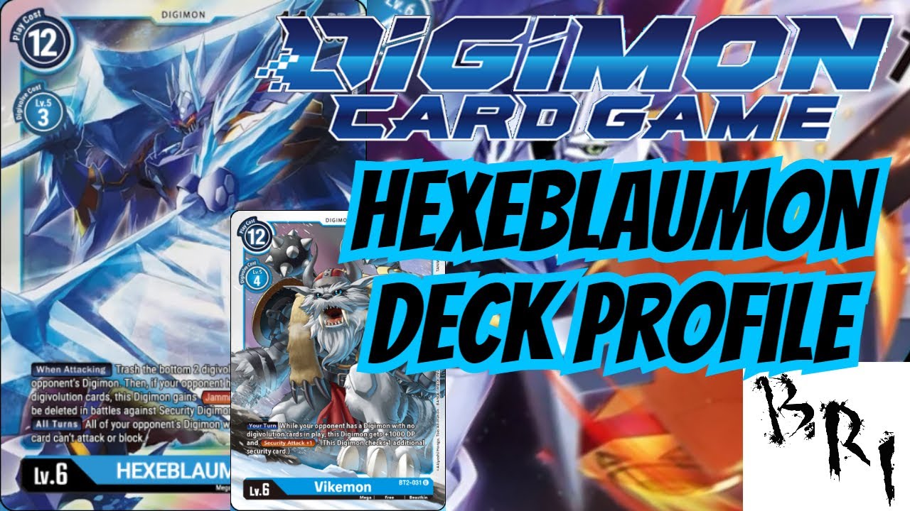 Digimon TCG Hexeblaumon Deck Profile - YouTube