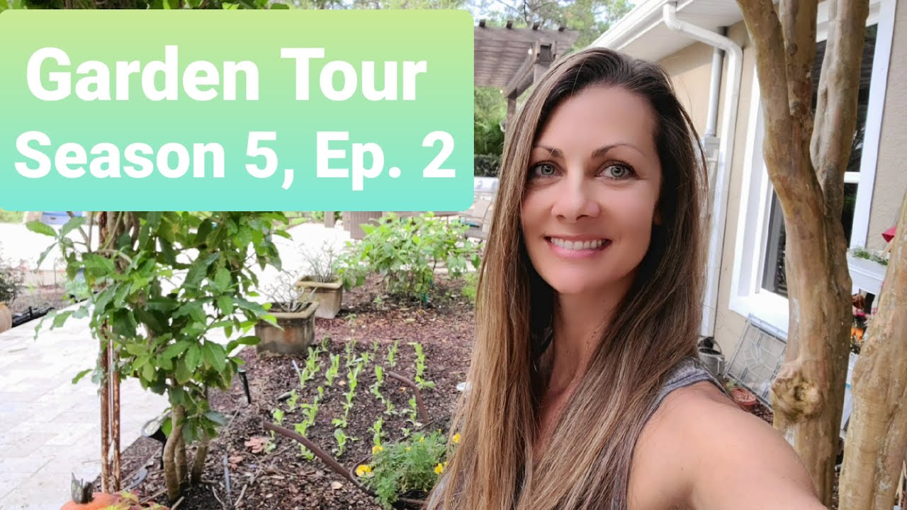 Florida Zone 9 Fall Garden Tour|Season 5|Episode 2 - YouTube
