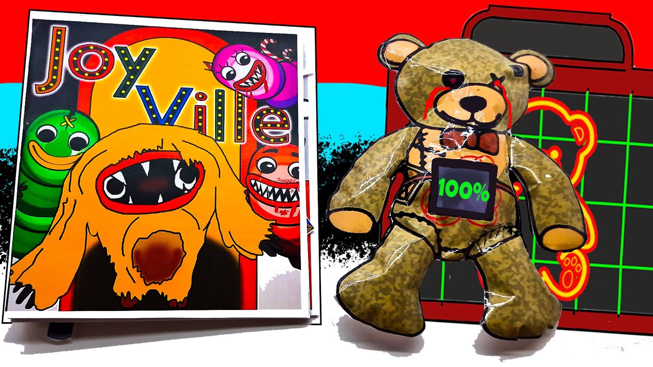 JoyVille Game Book DIY/ WOOLY BULLY HORROR GAME BOO K#joyville - YouTube