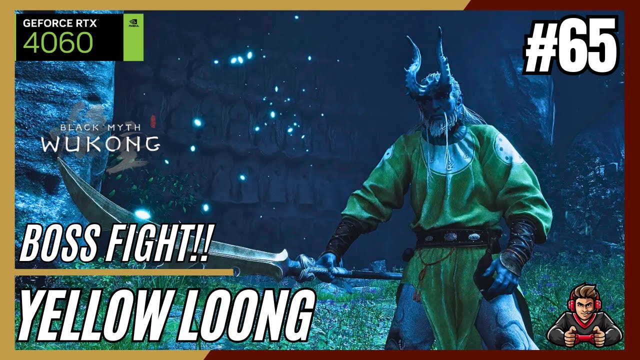 Yellow Loong Boss Fight! | Black Myth Wukong Chapter 4 Gameplay # ...