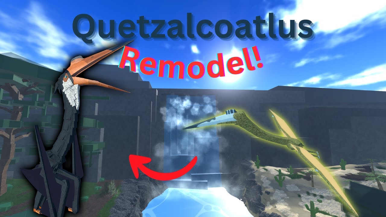 Dinosaur Simulator 2024 - Quetzalcoatlus Remodel Showcase - Roblox ...