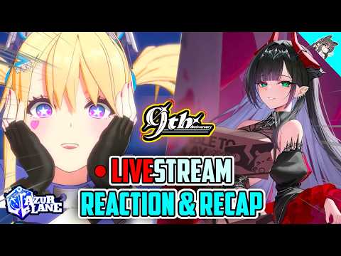 [Azur Lane] NEW Iron Blood URs: GÖTZ & U-2501! CN 9th ANNIVERSARY Livestream Recap & Summary!