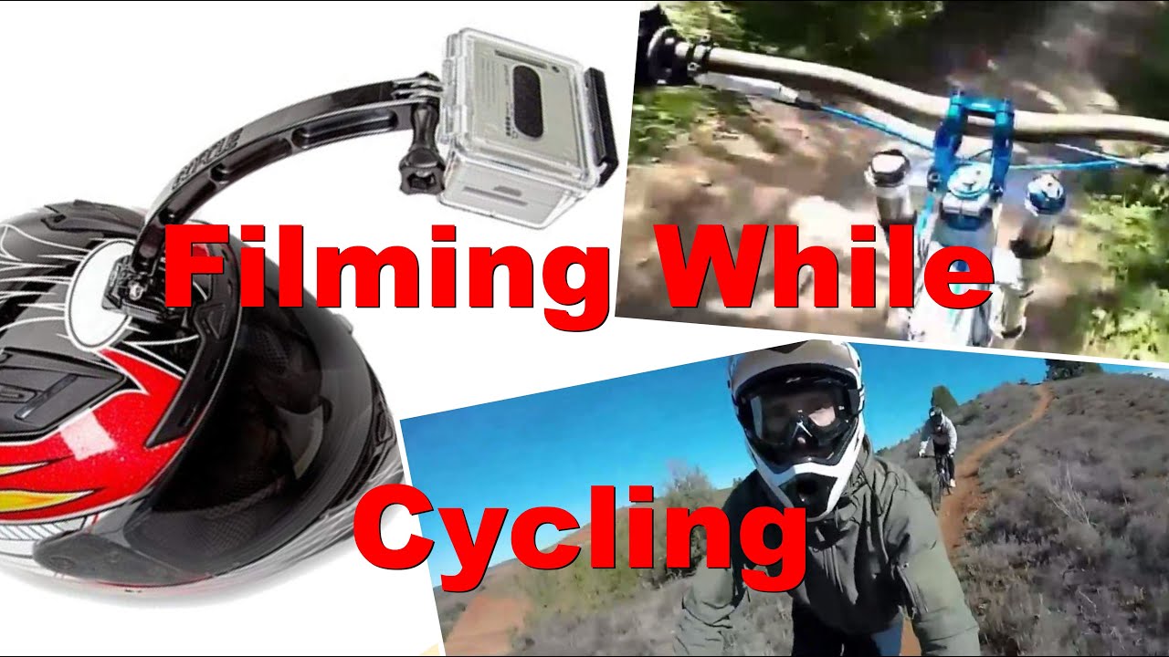 How To Filming while cycling Mountain Bike, Motorcycle Ride Vlog ...