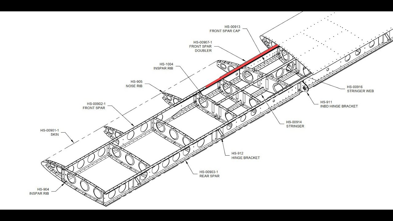 RV-14A Horizontal stabilizer work pages 4 and 6 Section 8 - YouTube