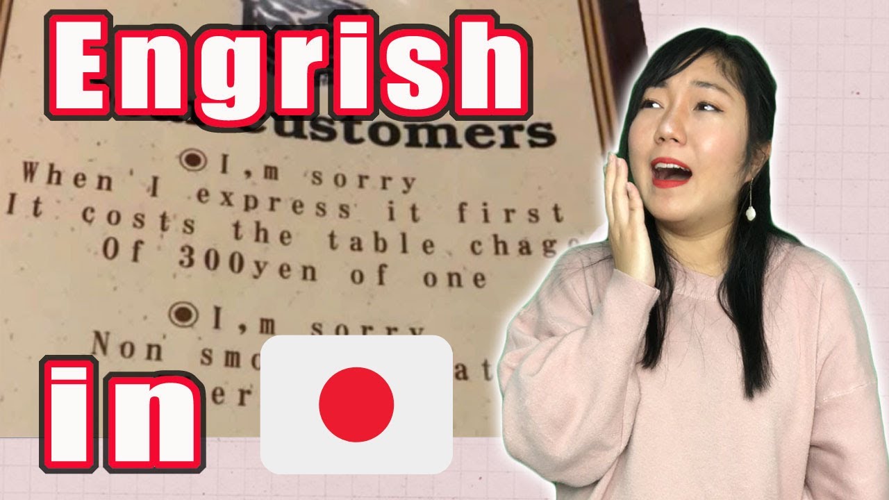 Japanese Reacts to ENGRISH in Japan│ EP#5 - YouTube