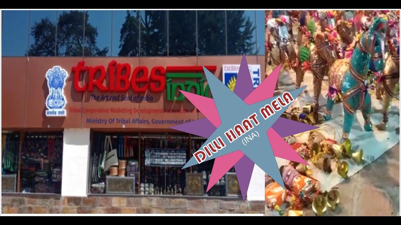 Dilli-Haat Mela, INA Tribes India Program - YouTube
