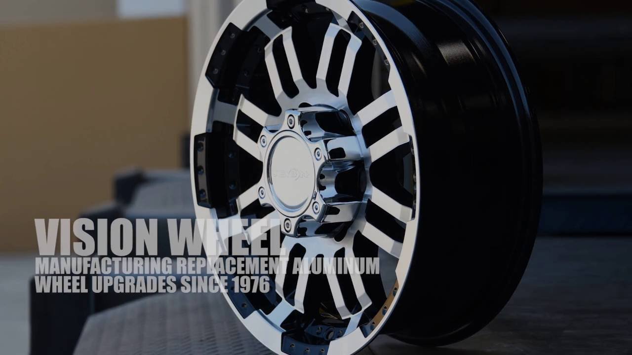 Vision Wheel 375 Warrior and HARTLAND ST Trailer Tires - YouTube