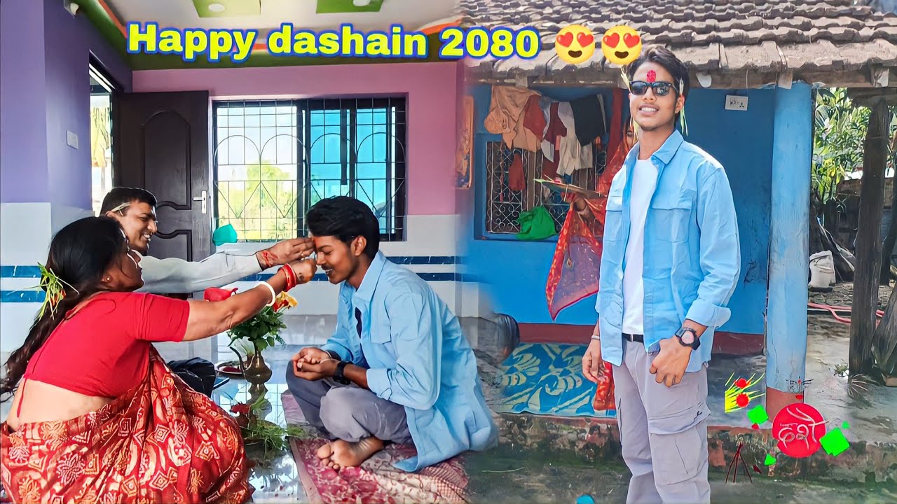 Happy dashain 2080 //special day// 🥰🥰 dashain song - YouTube