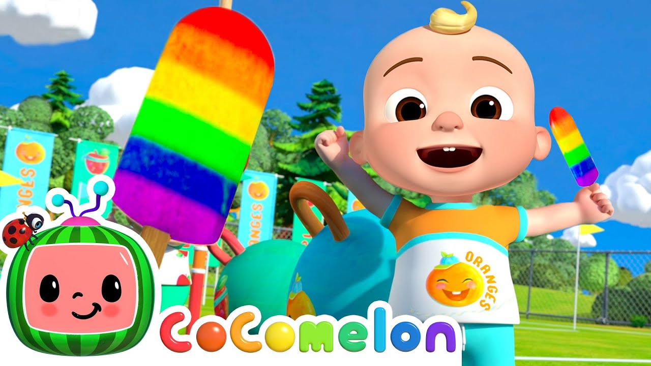 Games and Rainbow Popsicles with Baby JJ! | Fun Play Mix | Cocomelon ...