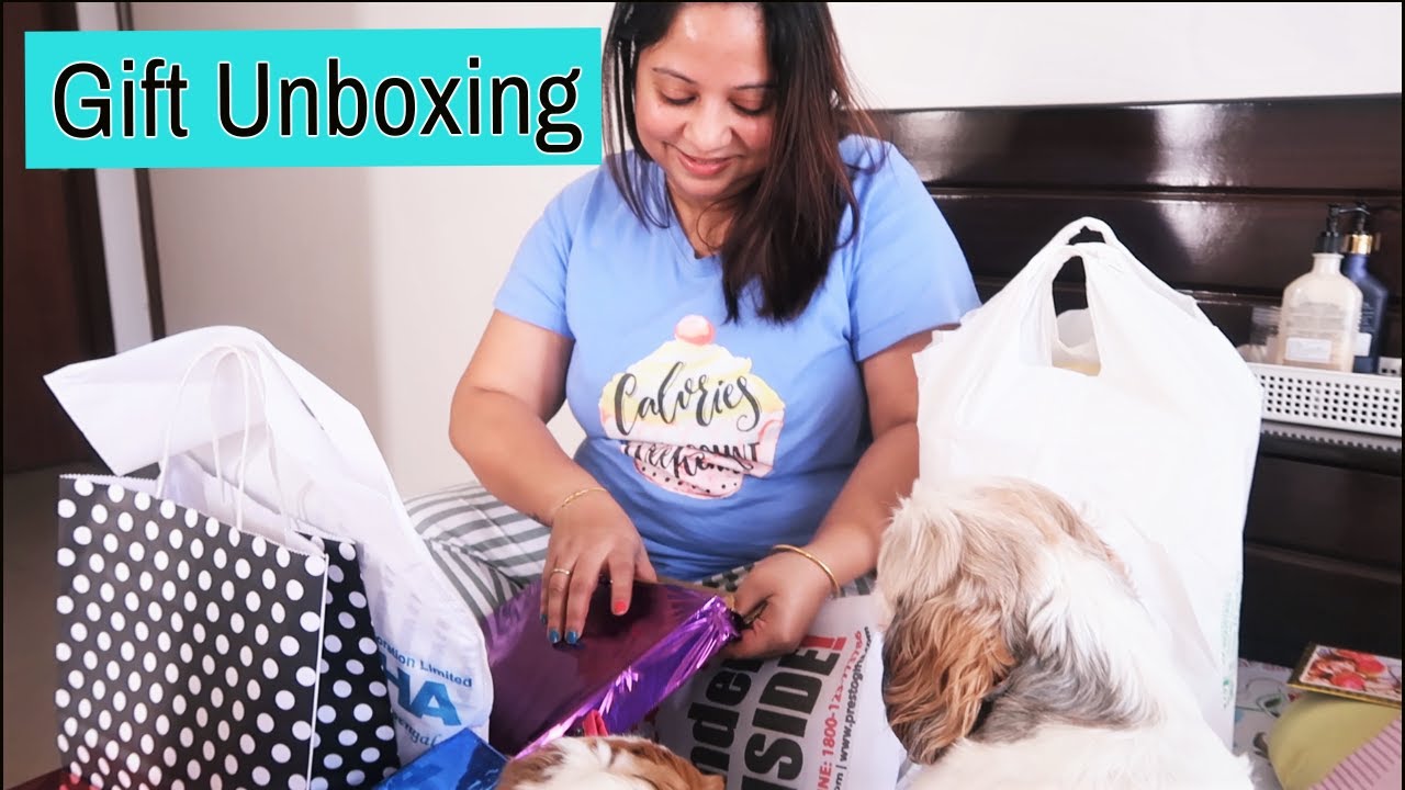 Unboxing Anniversary Gifts | ANNIVERSARY Gift Opening - YouTube