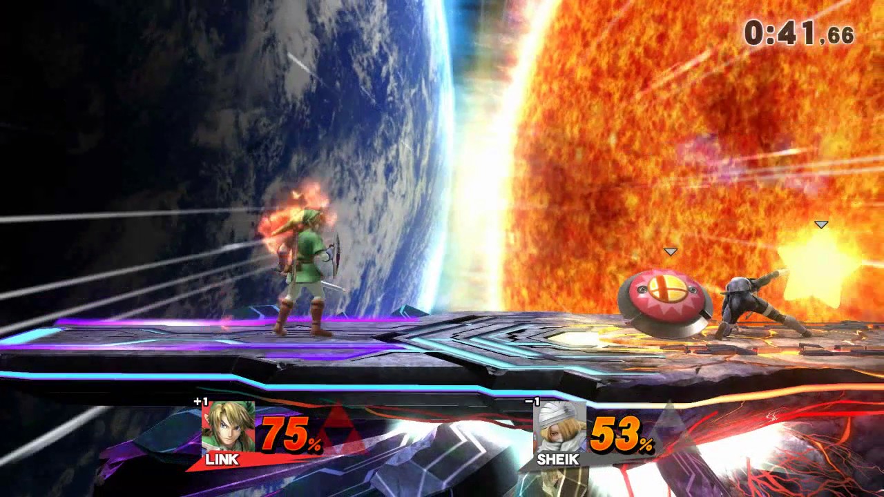 Link vs Sheik - YouTube