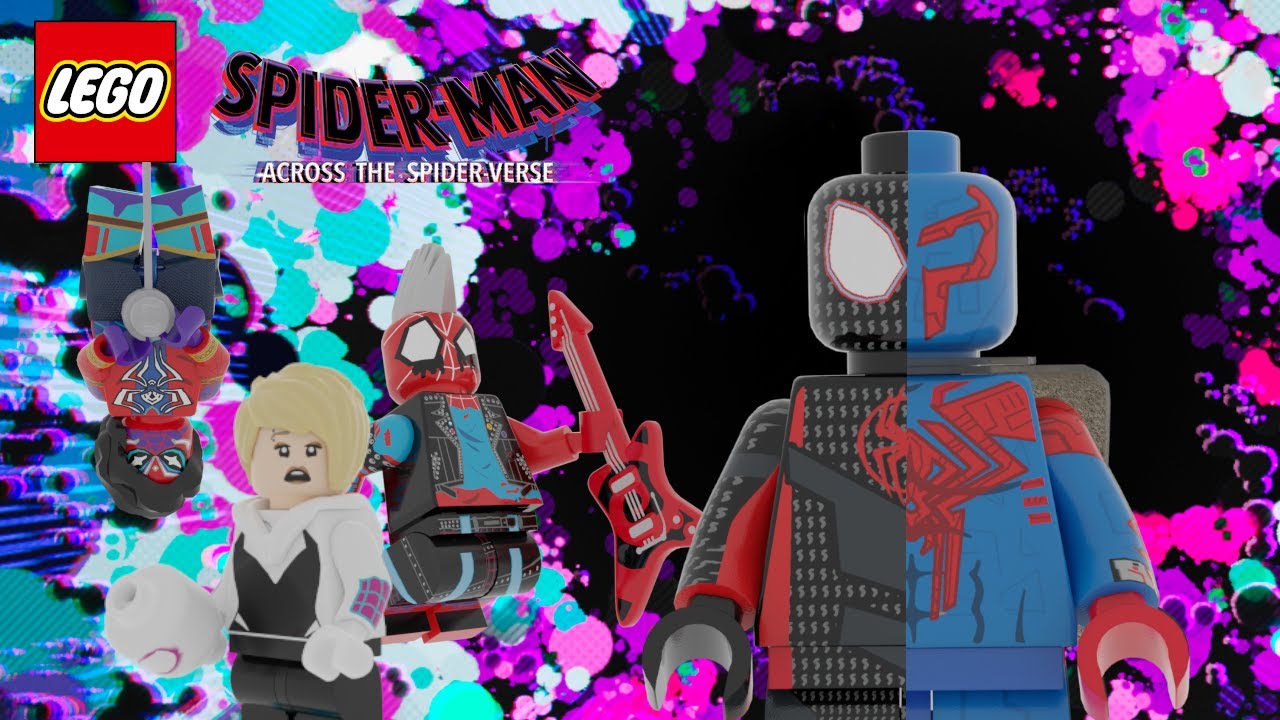 LEGO ACROSS THE SPIDERVERSE CUSTOM CMF SERIES! - YouTube