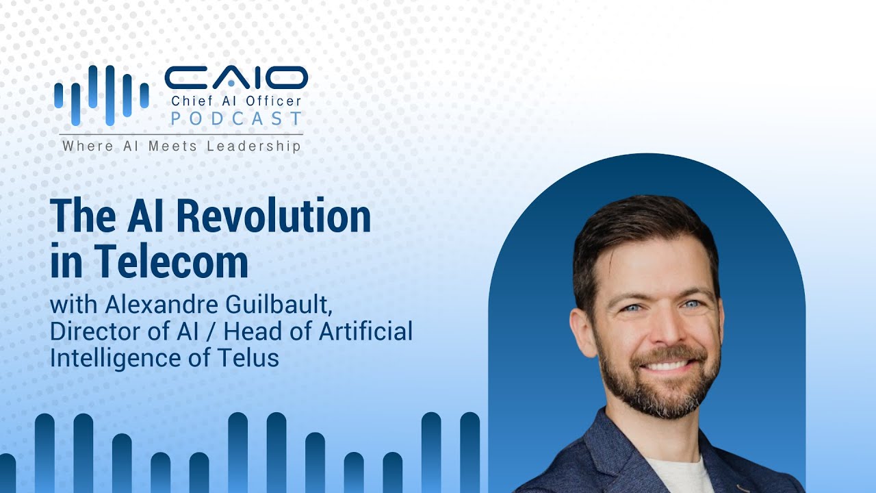 The AI Revolution in Telecom with Alexandre Guilbault, Head of AI | The ...