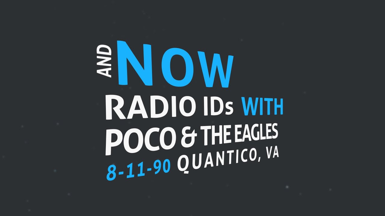 WJFK 106.7 "Poco" Station ID's (unedited) Quantico, Va 1990 - YouTube