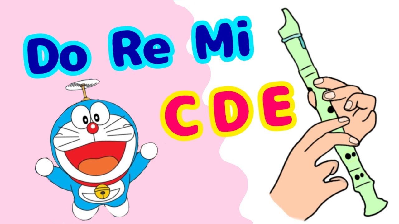Yume Wo Kanaete Doraemon - Recorder Flute Tutorial - YouTube