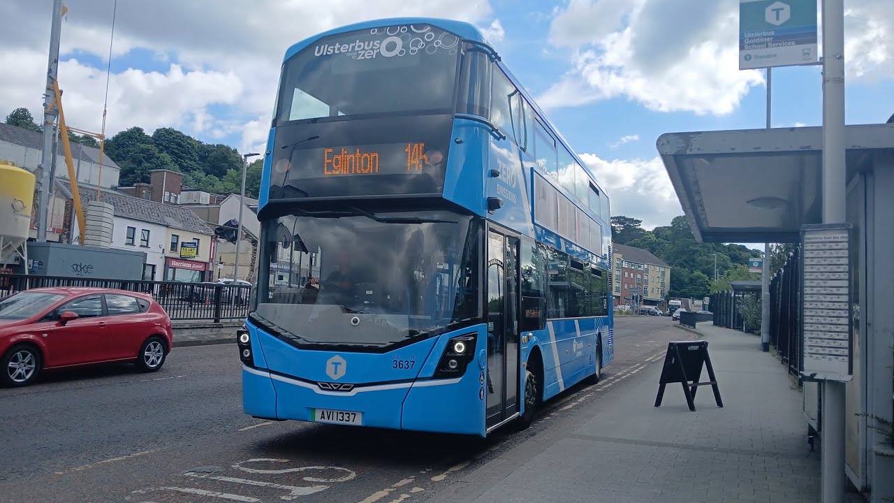 Translink Ulsterbus 3637 - YouTube