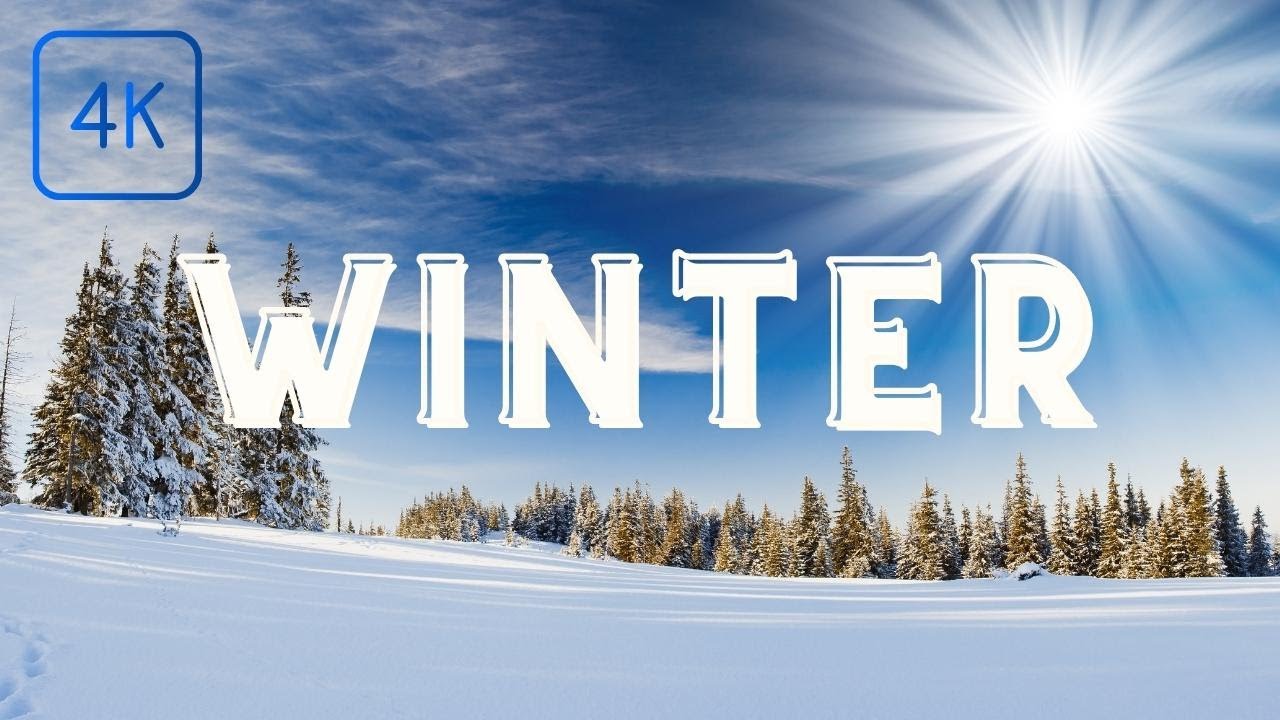 Beautiful Winter Snow Scene Relaxing Piano Music - Soothing Calming ...