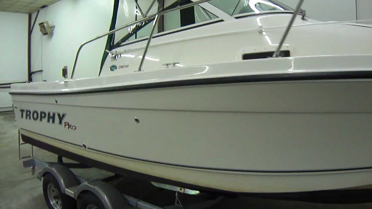 Used 2011 Trophy 2152 @ Clemons Boats - YouTube