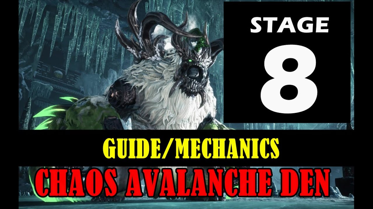 [Blade & Soul] Chaos Avalanche Den (YETI CAVE ) GUIDE/ MECHANICS ...