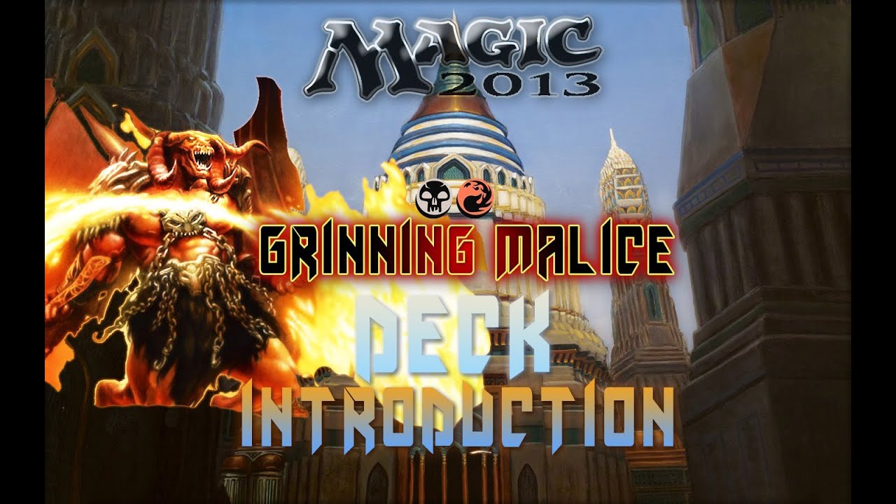 Magic 2013 - Return to Ravnica - Rakdos (introduction and deck) - YouTube