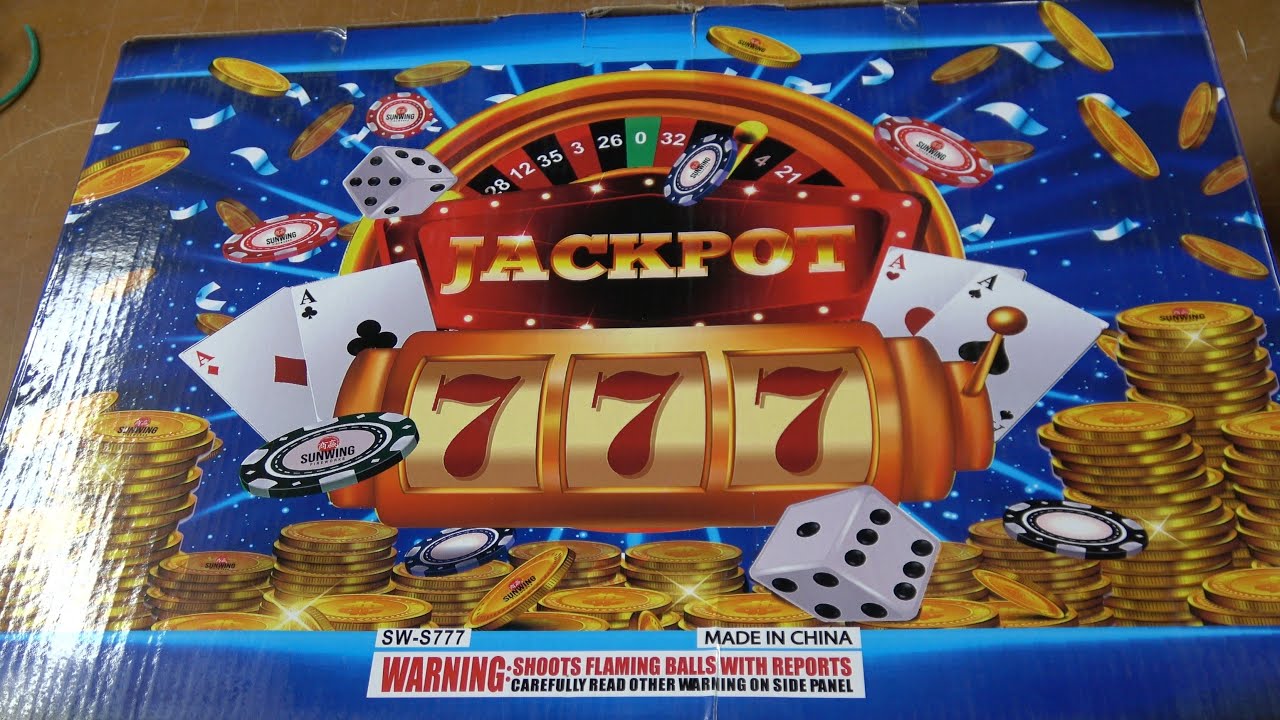 Jackpot 777 canister shells by Sunwing - YouTube