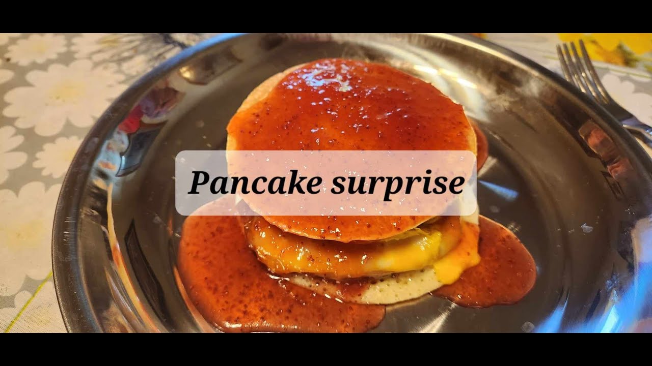 Pancake surprise #breakfast #pancake - YouTube
