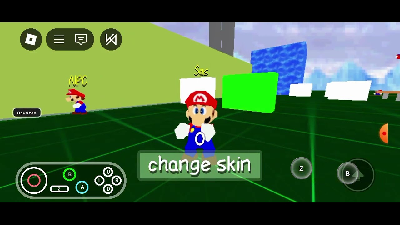super Mario bros 64 versión Roblox test #roblox #mario64 #test - YouTube