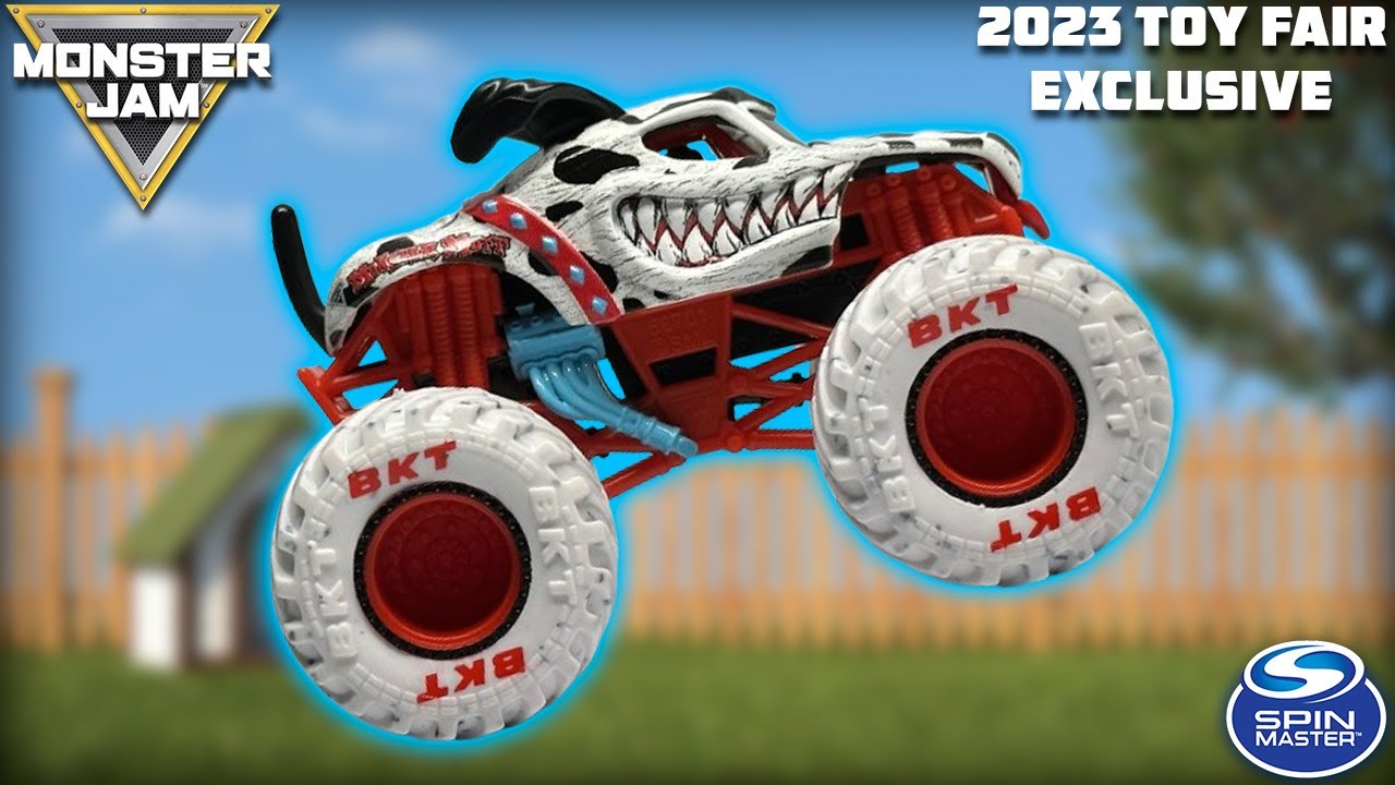 2023 SPIN MASTER MONSTER JAM TOY FAIR EXCLUSIVE | MONSTER MUTT ...