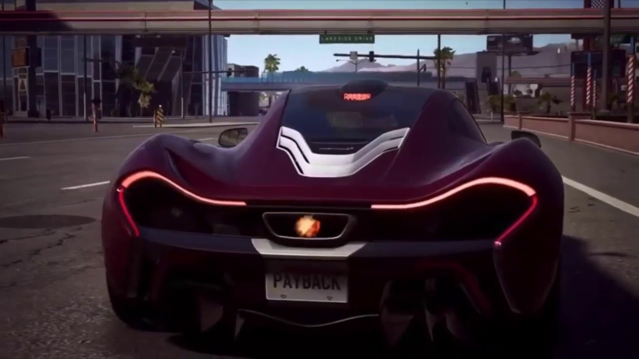 NFS Payback McLaren P1 - YouTube