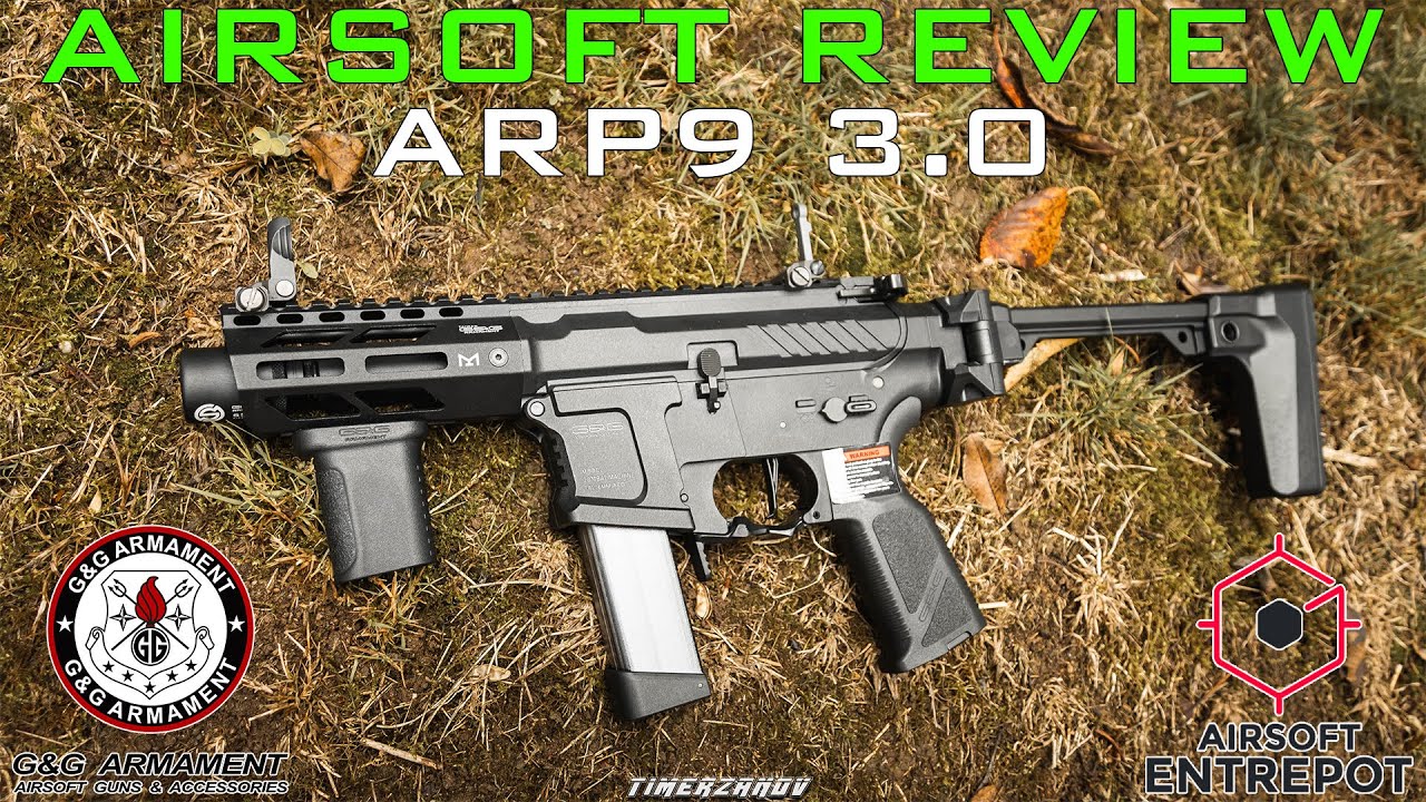 Airsoft Review #257 G&G Armament ARP9 3.0 AEG (Airsoft Entrepot) [FR] - YouTube