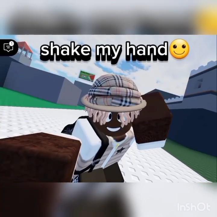 Shake my hand🙂🤝 #robloxanimation - YouTube