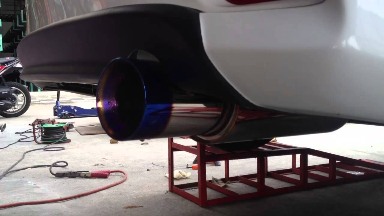 Altis_HKS Muffler By YS Racing - YouTube