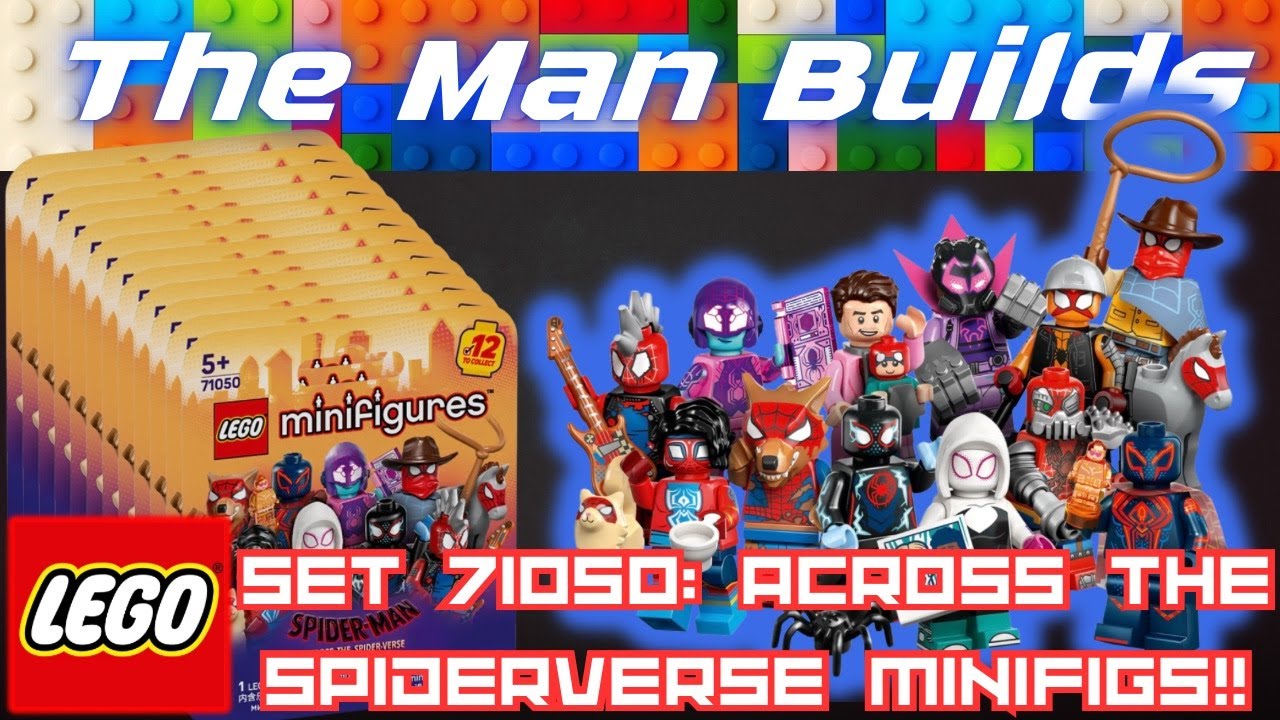 Build & Review | Across The Spiderverse! LEGO Set 71050 Minifig Set! # ...