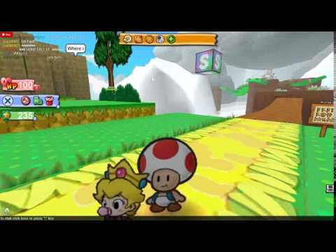 roblox paper mario part 3 - YouTube