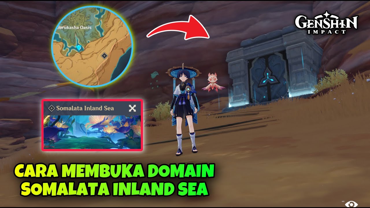 TIPS CARA MEMBUKA DOMAIN BARU SOMALATA INLAND SEA - MAP BARU REALM OF ...