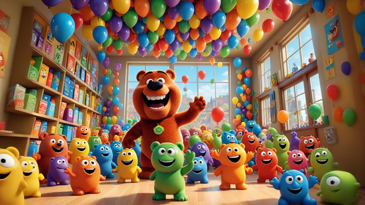 The Gummy Bear That Went to School 🍬🏫 | Fun Story for Kids | Learn ...