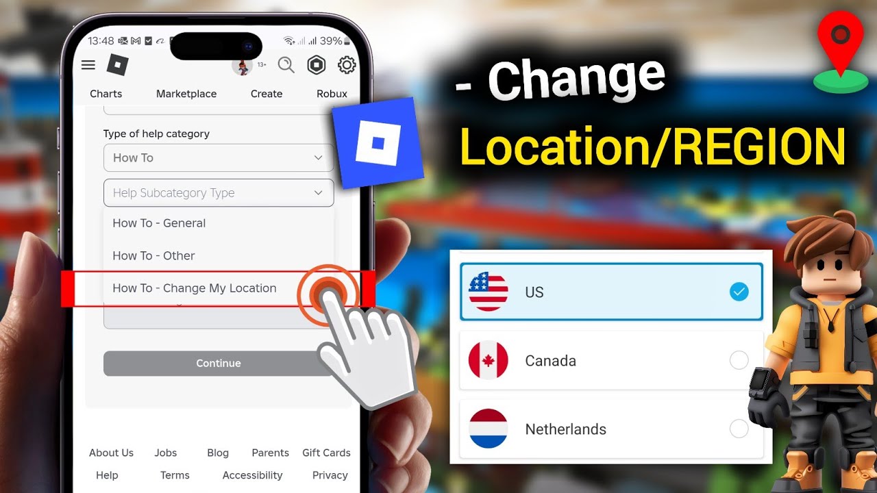How to Change REGION in Roblox [2026] | How to Change Account Location ...