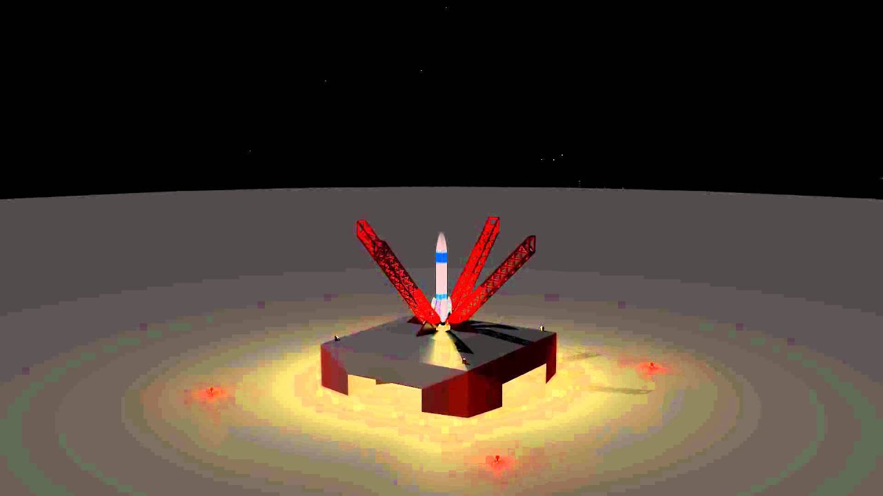 Rocket Launch Animation in Blender 2.57 - YouTube