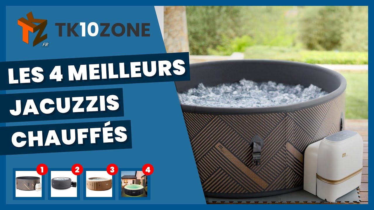 Les 4 meilleurs jacuzzis chauffés - YouTube