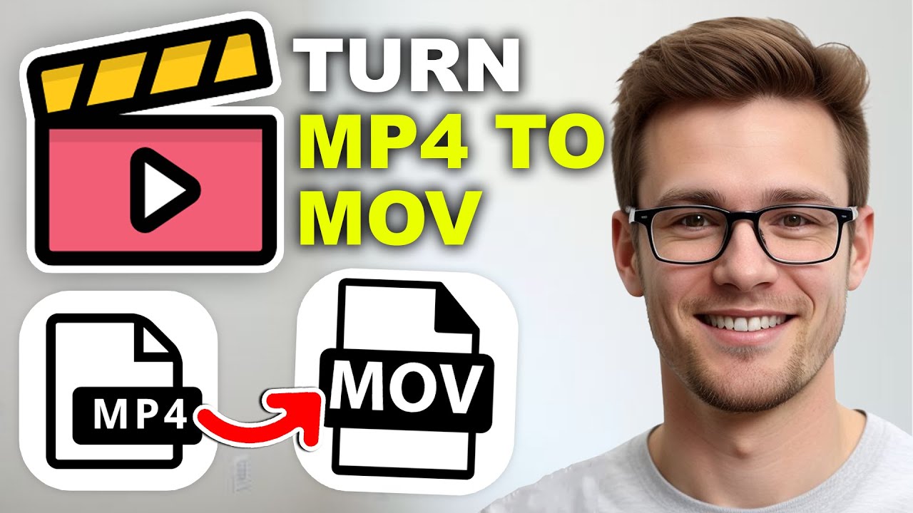 How To Turn .MP4 into .MOV For Free (VERY EASY!) - YouTube