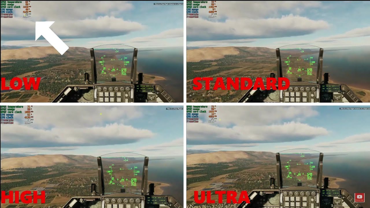 DCS World DCS 2.7 Laptop with NVIDIA GTX1660Ti Video Settings Guide ...