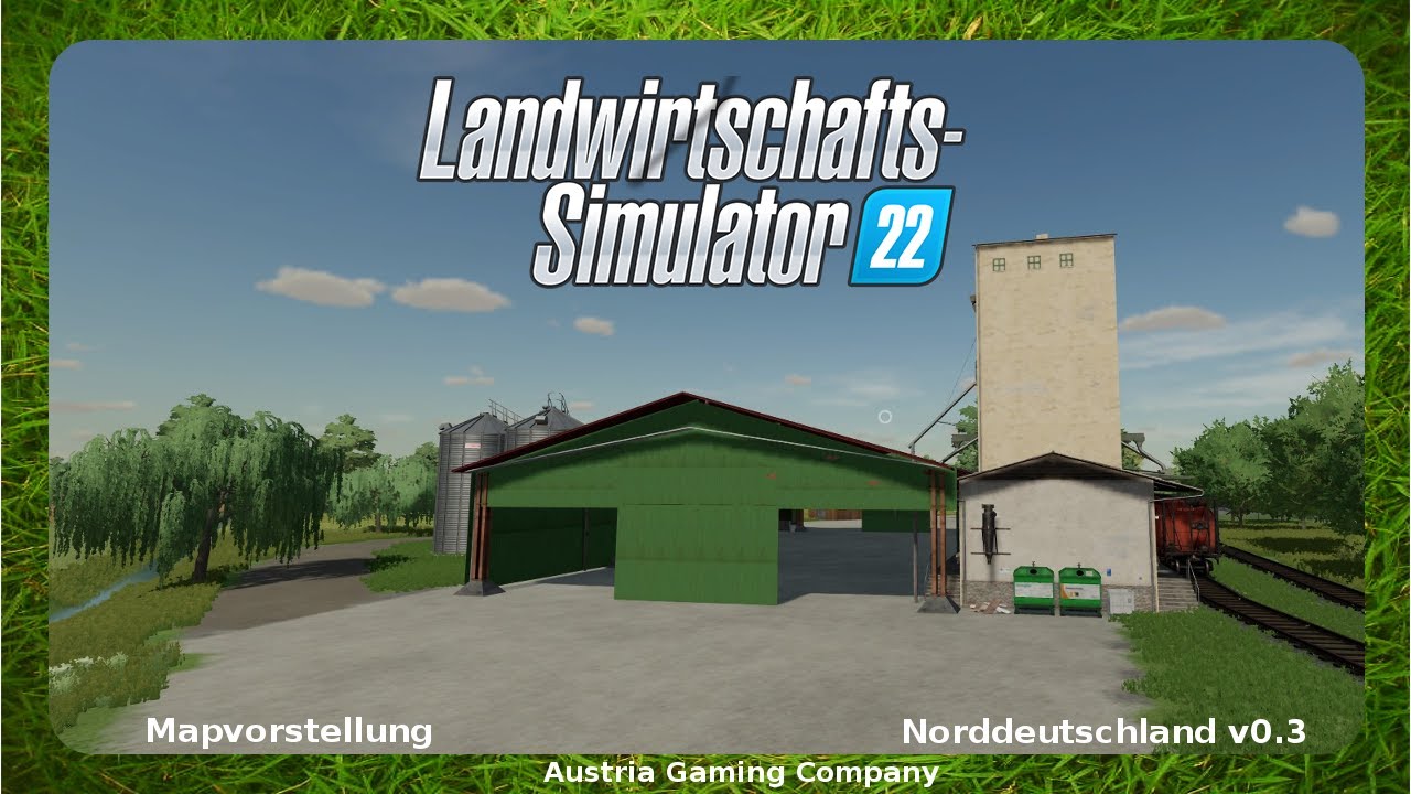 LS22 Mapvorstellung ★ Norddeutschland v0.3 ★ 4-fach Map - YouTube