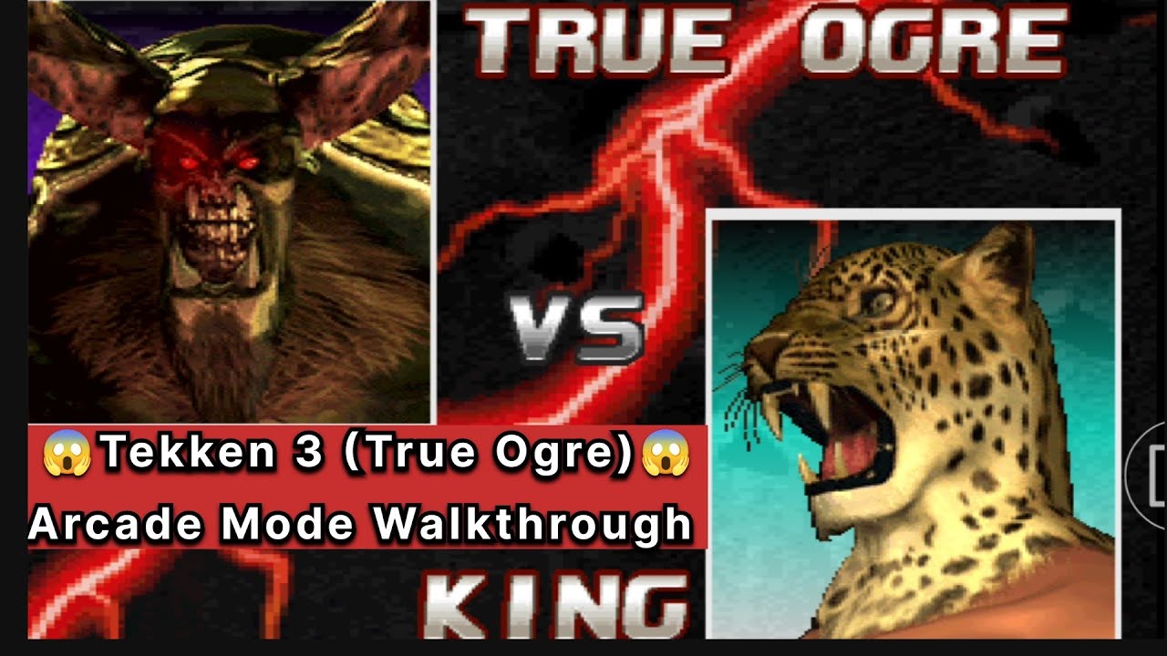 Tekken 3 True Ogre Arcade Mode Walkthrough 😱| #tekken3 #tekken # ...