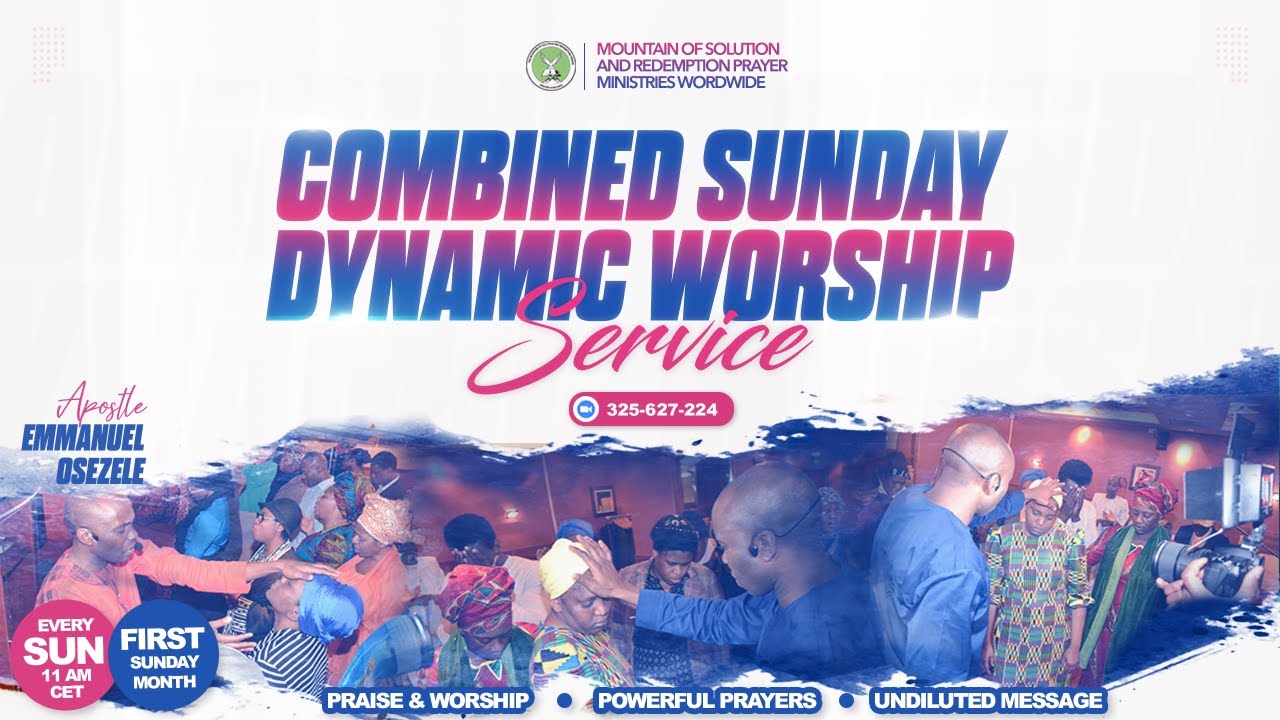 MSRPM COMBINED SUNDAY DYNAMIC WORSHIP SERVICE, 11 AM CET 11.06.2023 ...
