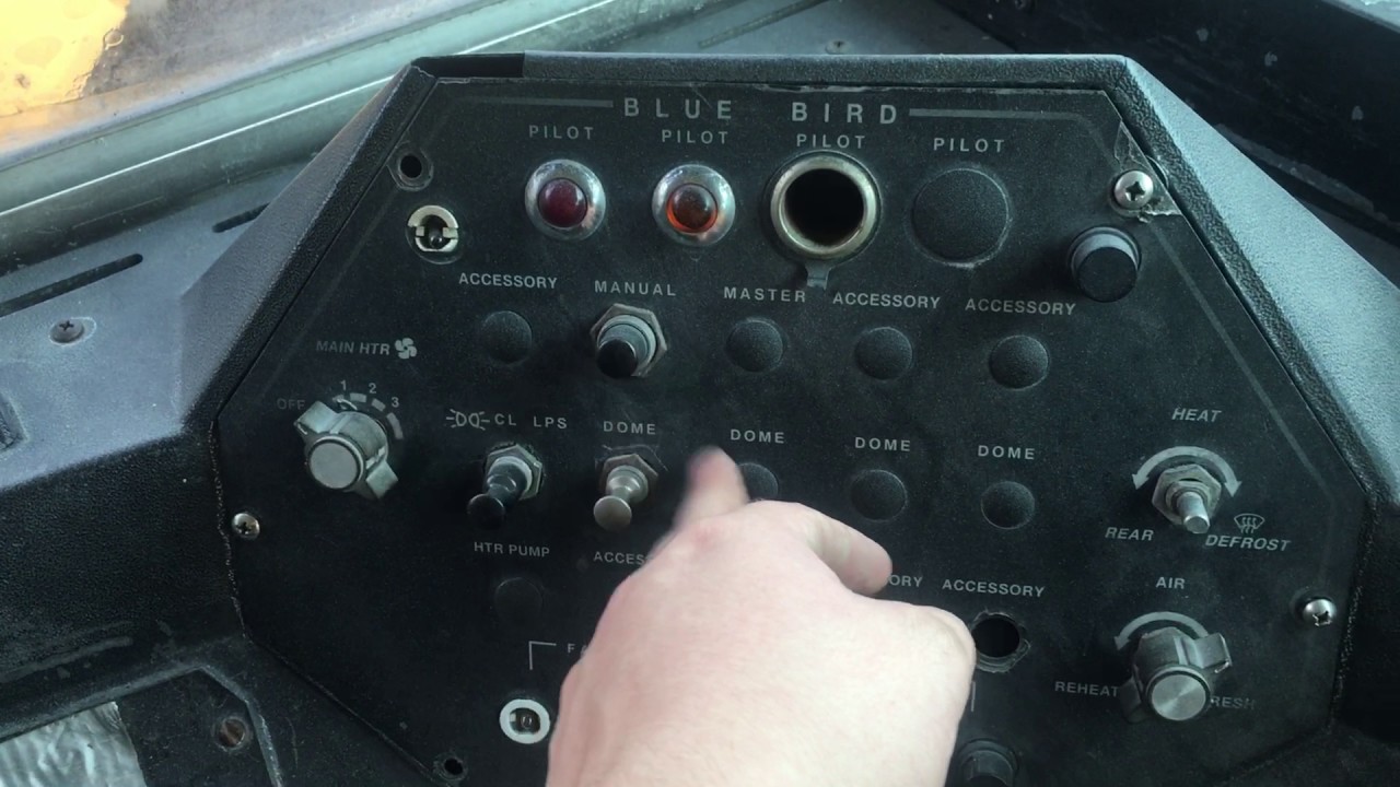 1997 Blue Bird GMC Conventional school bus walkaround - YouTube