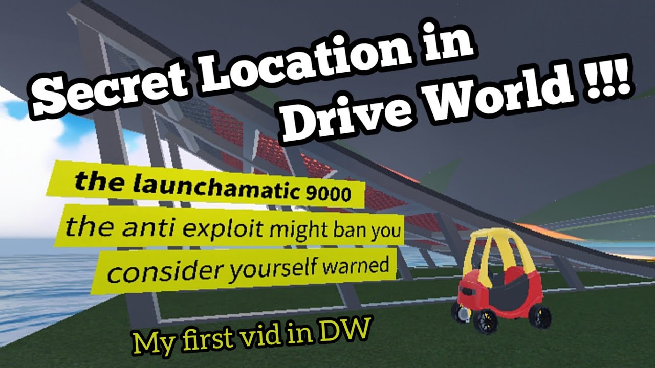 Roblox Drive World | Secret Location in DW !!! - YouTube