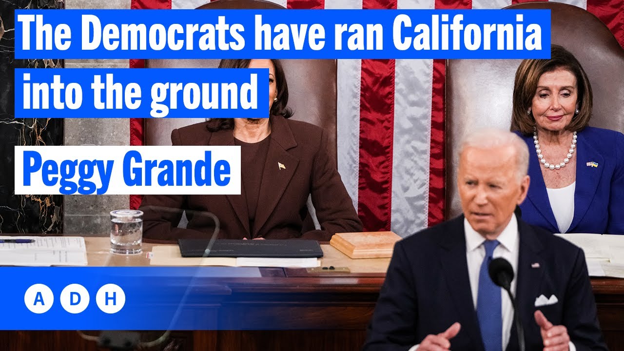 The Democrats have ran California into the ground: Peggy Grande | Jake ...