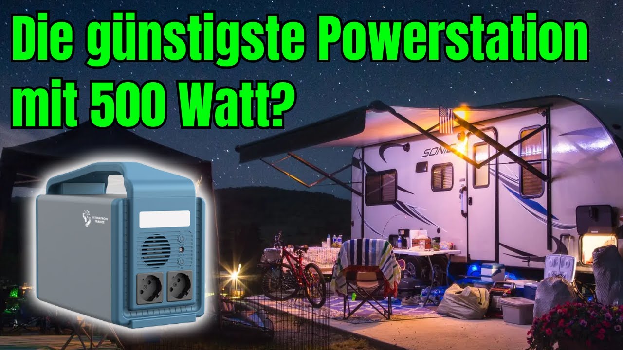 500 W Powerstation zum günstigen Preis? | Ultimatron ULT-500 Powercube ...