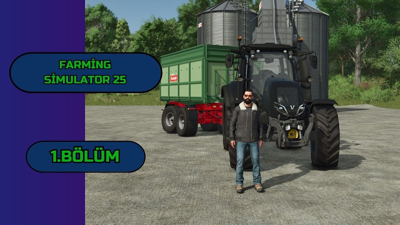 YENİ ÇİFTÇİ | FARMİNG SİMULATOR 25 | 1.BÖLÜM - YouTube