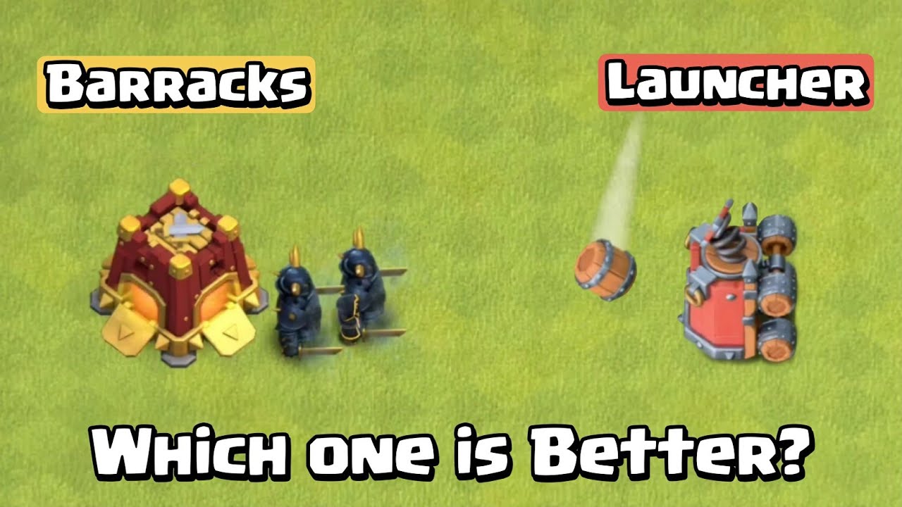 Every Town Hall VS Siege Barracks VS Troop Launcher | Clash of Clans ...